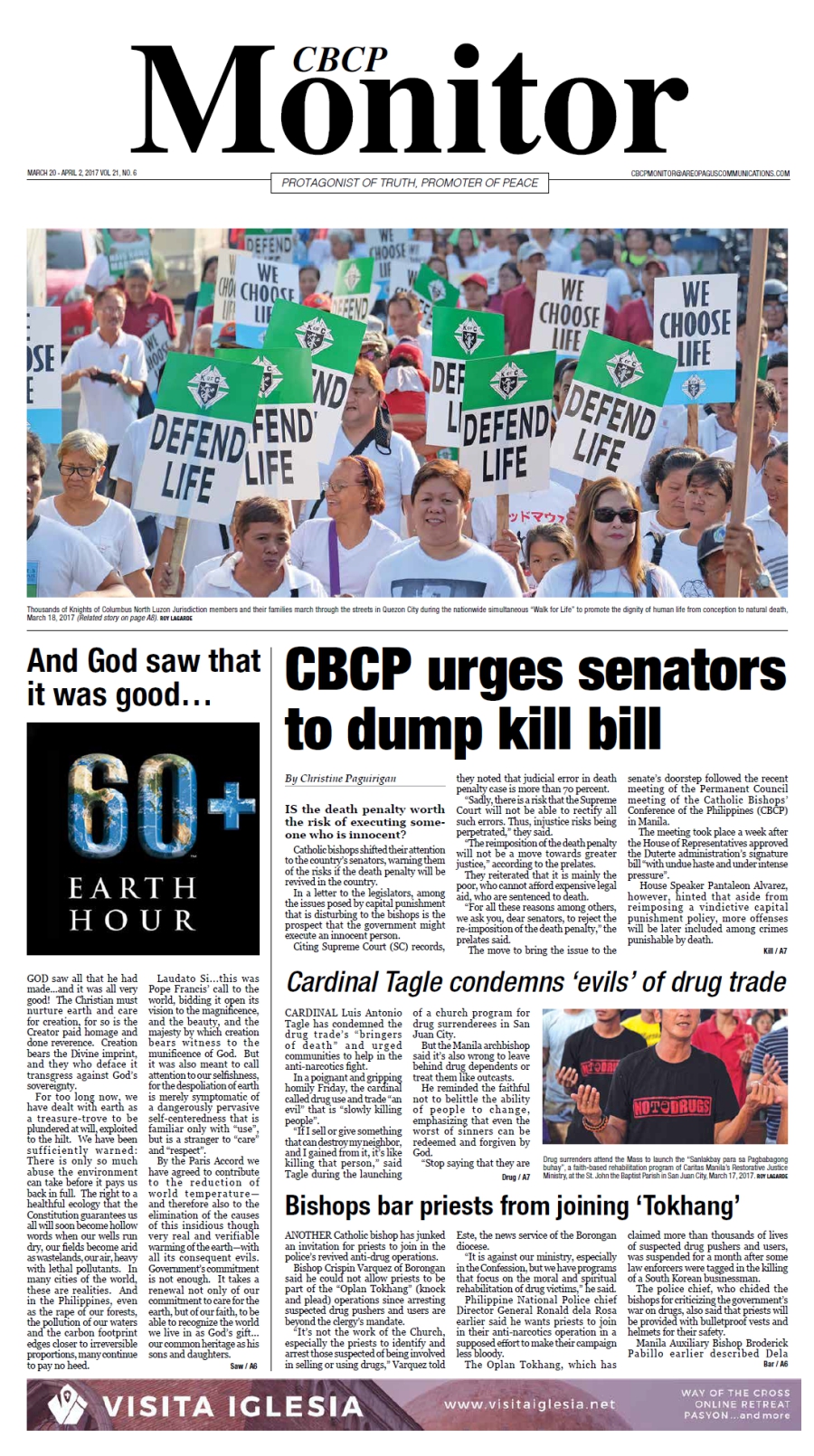CBCP Monitor Vol 21 No 6 | CBCPNews