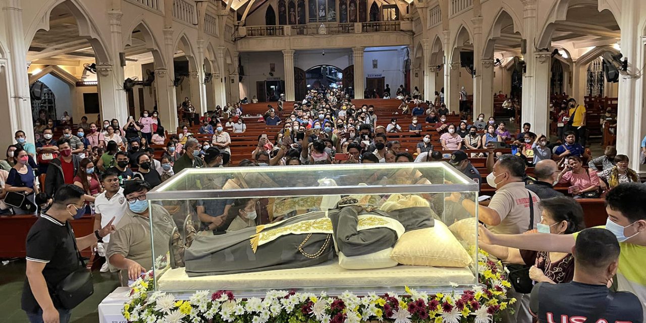 St. Philomena’s blood liquifies during Padre Pio relics’ visit to ...