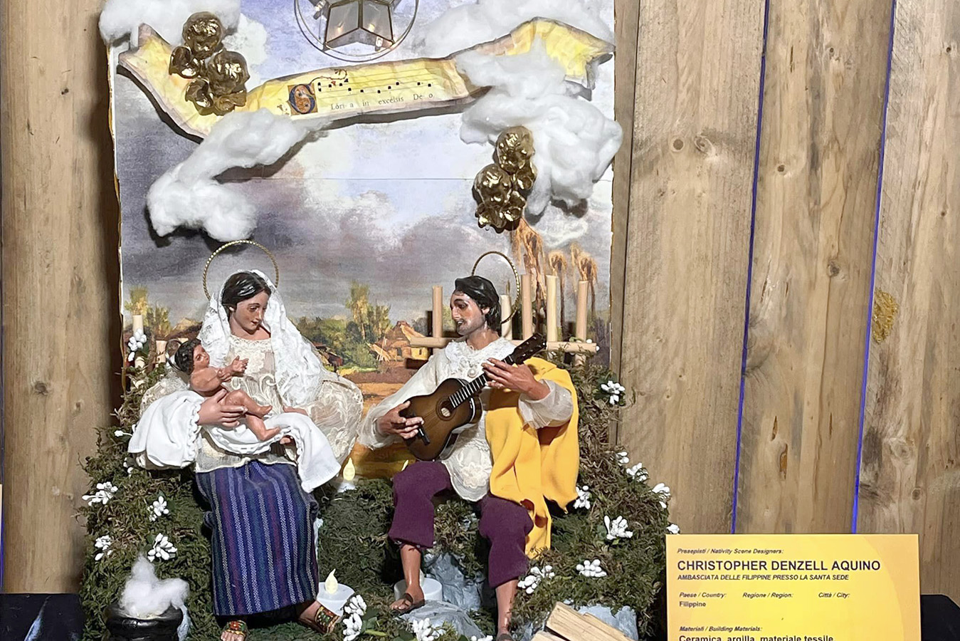 Pinoy-inspired Nativity scene featured at ‘100 cribs’ exhibition in ...