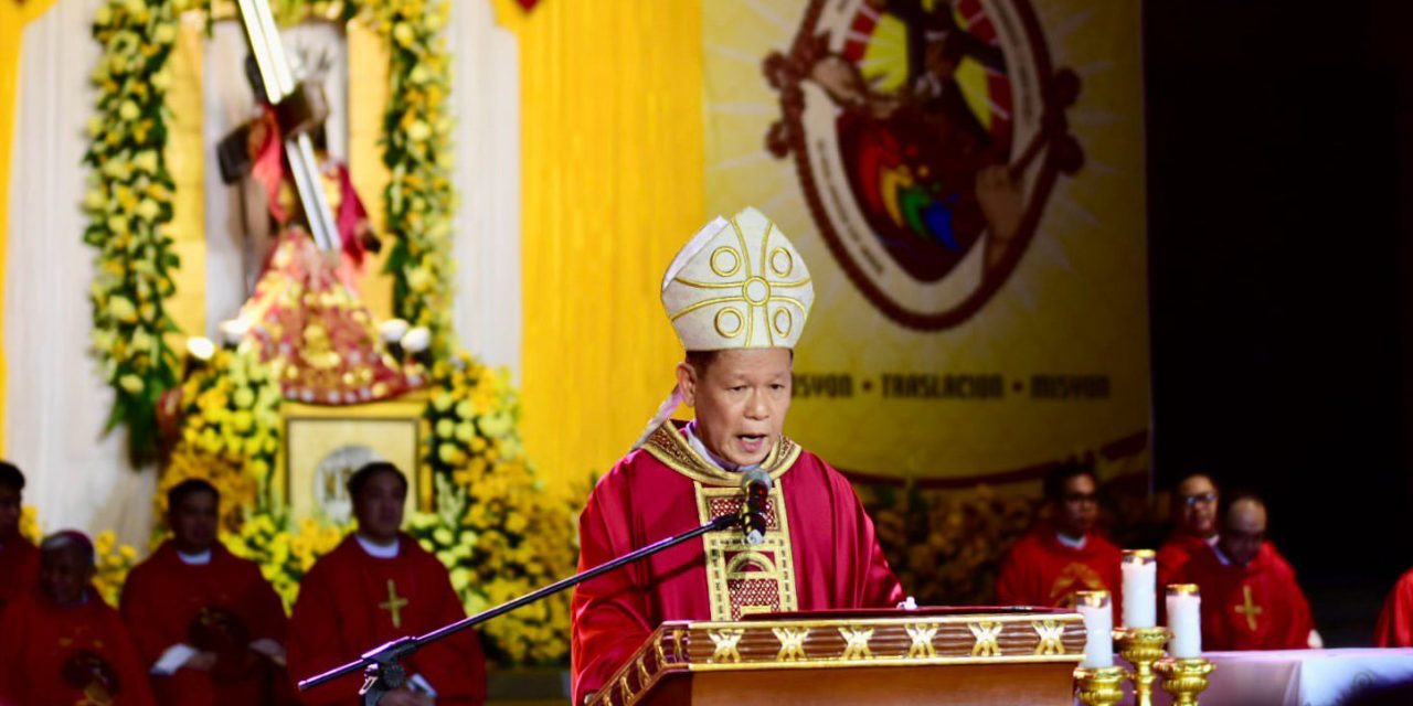 FULL TEXT: Cardinal Advincula’s homily during Mass for Nazarene feast ...