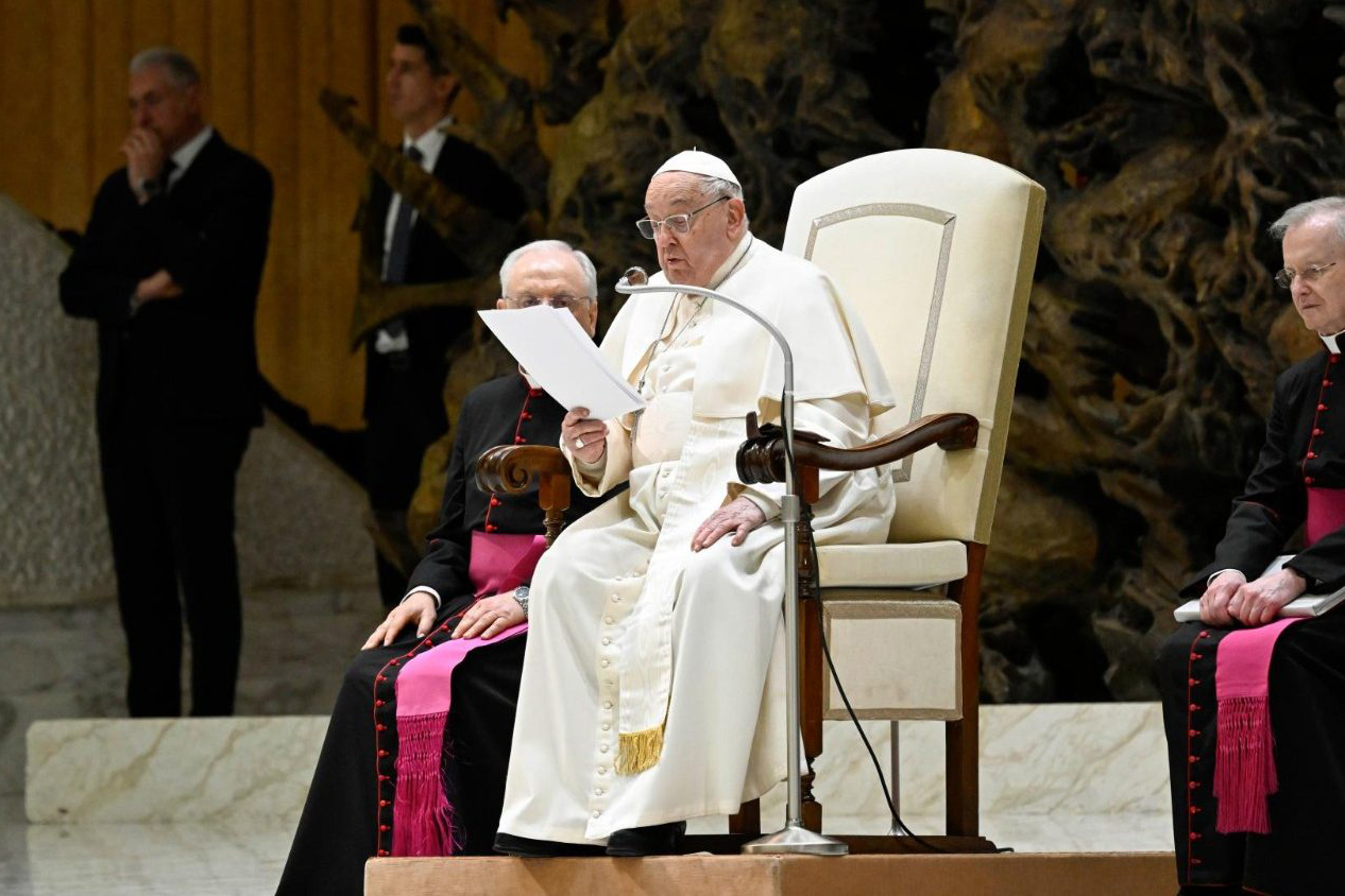 Pope Francis at Wednesday audience: Ask for the grace ‘to listen more ...