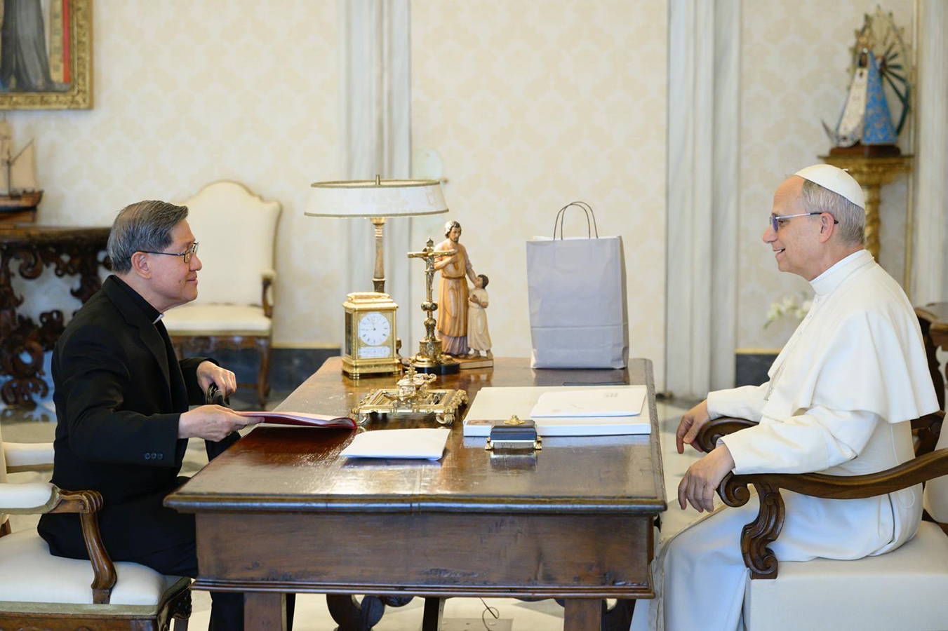 Cardinal Tagle to present fisherman’s ring to Pope Leo XIV at ...